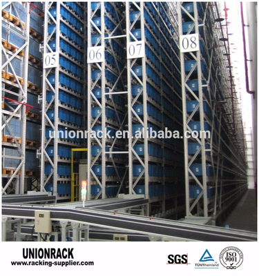 ASRS High Space Automatic And Retrieval Pallet Storage Rack System For ...