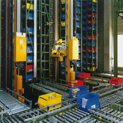 High Efficiency Automatic Stacker Crane For Retrieval Pallet Racking ...