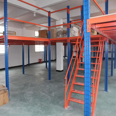 powder coating warehouse storage rack Q235 mezzanine flooring with CE ...
