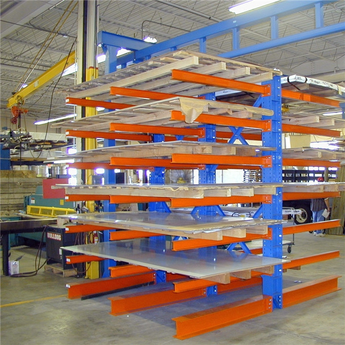Customized Steel Arm Storage Cantilever Rack For Warehouse Storage ...