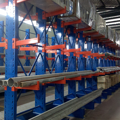Factory Sale Adjustable Cantilever Pallet Racking Steel Pipe Storage ...