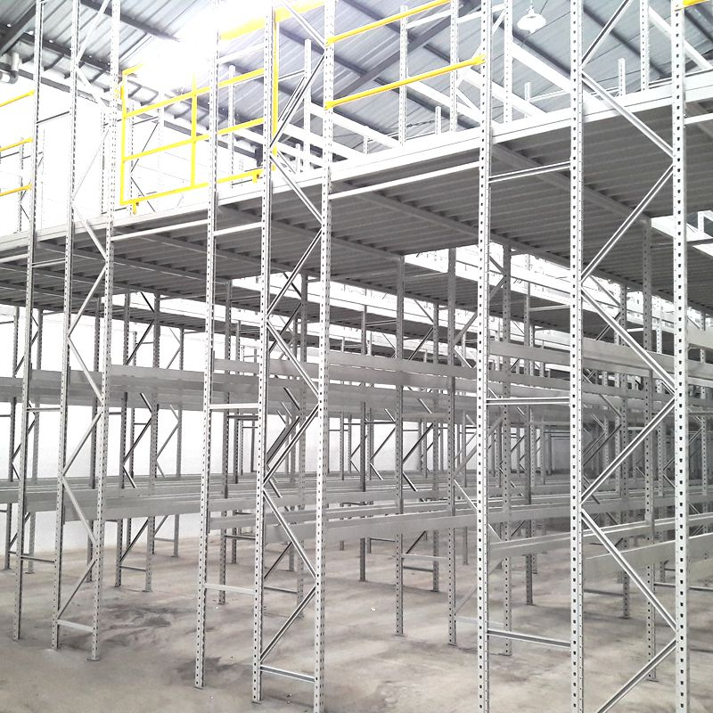 Metal decking steel warehouse mezzanine and platform - Buy platform ...