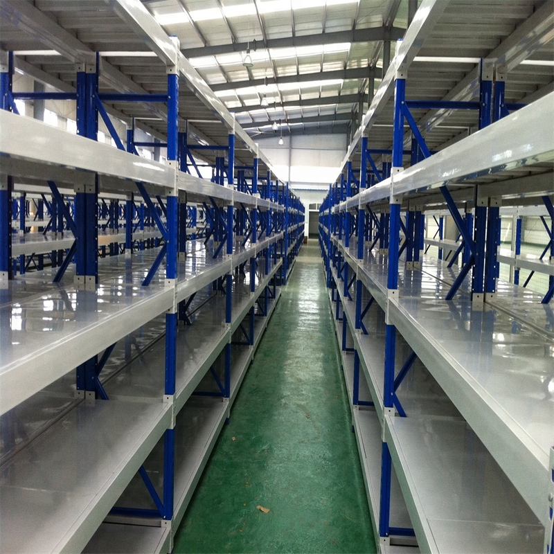 Perfect Goods Storage System Long Span Warehouse Medium Duty Shelving ...