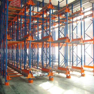 Automated Heavy Duty Warehouse Racking System FIFO Radio Shuttle Rack ...