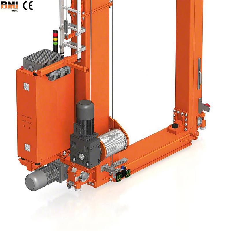 High Efficiency Automatic Stacker Crane For Retrieval Pallet Racking ...